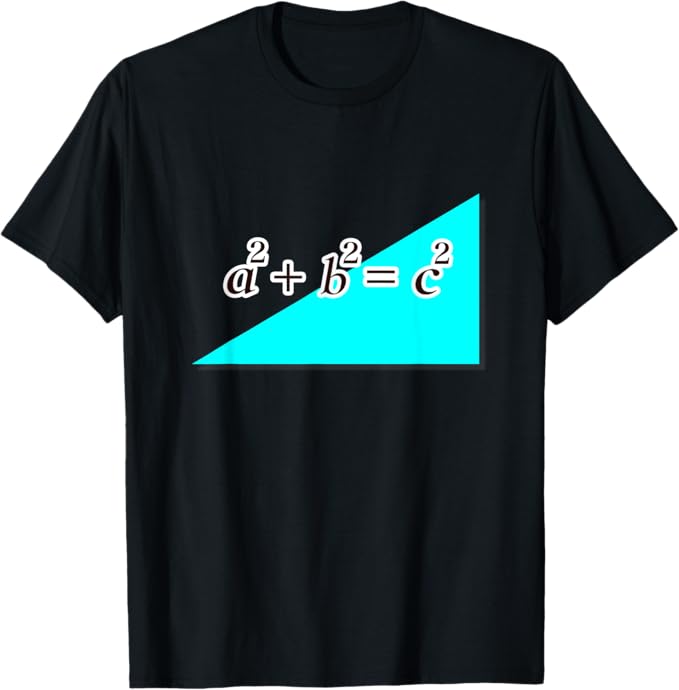 メーカー希望小売価格はメーカーサイトに基づいて掲載していますピタゴラスの定理 三平方《三角形》《数学》方程式 理数系 数字 おしゃれ かっこいい 面白い Tシャツ 男女兼用 Tシャツ メンズ 半袖 半袖Tシャツ 春服 夏 （背面印刷可・備考...