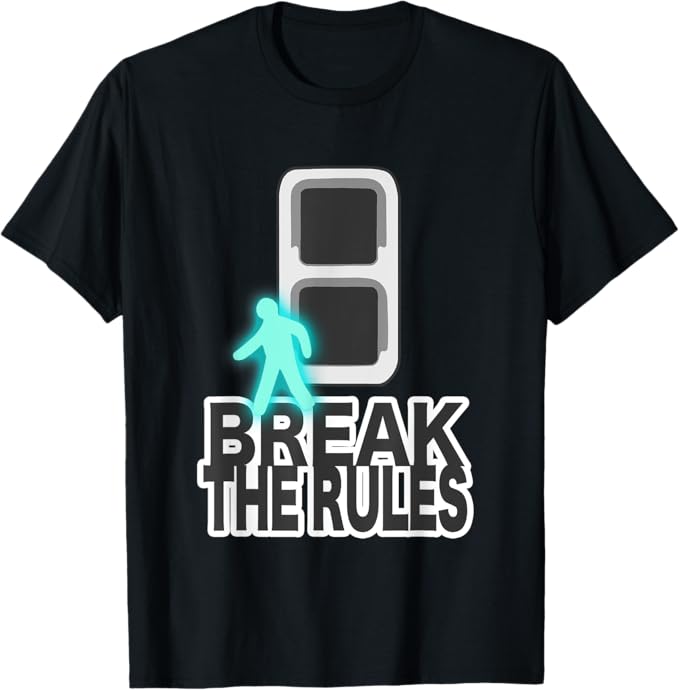 メーカー希望小売価格はメーカーサイトに基づいて掲載していますBREAK THE RULES ブレイク・ザ・ルール《信号機》パロディ キャラクター 面白い ギャグ Tシャツ 男女兼用 Tシャツ メンズ 半袖 半袖Tシャツ 春服 夏 （背面印刷...