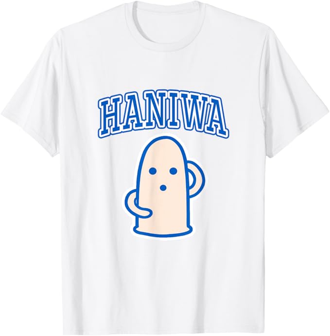 メーカー希望小売価格はメーカーサイトに基づいて掲載していますハニワ HANIWA 埴輪 カレッジ ユニフォーム風【大学 ロゴ パロディ】土器 かわいい プレゼント Tシャツ 男女兼用 Tシャツ メンズ 半袖 半袖Tシャツ 春服 夏 （背面印...