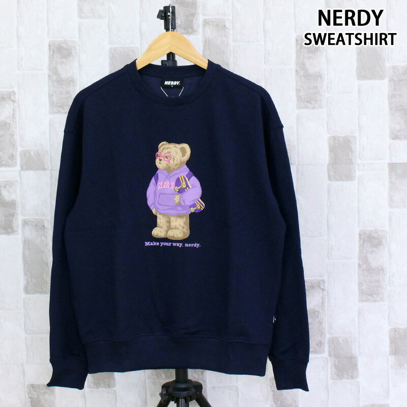 CLEVER NEDDY SWEATSHIRT フロントのベアプリントが可愛らしいスウェットシャツです。 トレンドを意識したベアプリントはバランスの取れた大きさで着こなしに馴染み易いのもポイント◎ ブランド特有の程よくルーズなサイズ感でスト...
