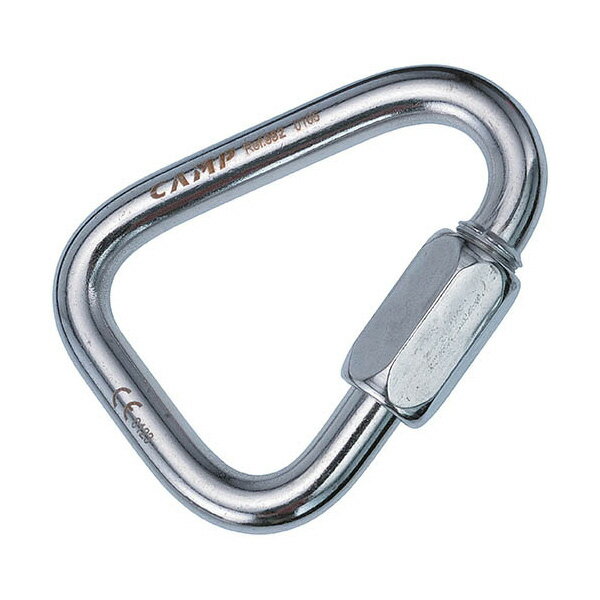 チェストアッセンダーの接続に適した三角形のクイックリンクです。17mmのレンチが必要です。高さ：87 mm幅：69 mmゲート幅：12 mm重量：156 gメジャーアクシス：45 kNマイナーアクシス：10 kN規格：CE EN12275/...