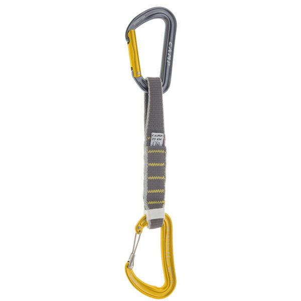 軽量キーロックワイヤーゲートのダイオンと軽量フルサイズカラビナフォトンを、手に馴染む形状の新型スリングで組み合わせました。重量：90g【フォトン・ストレートゲート】ゲート幅：21mm高さ：100mm幅：60mm強度：クローズドゲート／22k...