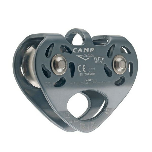 ケーブルおよびジップラインを移動するために特別に設計されたリニアダブルプーリー。低摩擦および高速（最大20m/s）用のシールドボールベアリング。アルミ合金本体とステンレスホイール。最大13mmのロープと最大12mmの直径のスチールケーブルに...