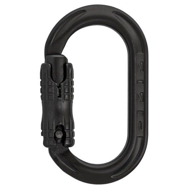 エクセサリーの最終形態ともいえるトリプルロックゲート仕様。左右対称の美しいオーバル型。直にロープをかけることを想定したロープピアスノーズ。ツールストラップなど機材の整理やドッグリードに最適です。サイズ：60×35mm重量：13g強度：4kN...