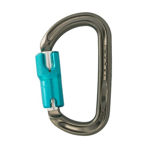 開口部が大きいD型ロッキングカラビナ。30kNと高い強度を誇ります。サイズ：77×117mm重量：100gゲートオープン：16mm強度：縦 30kN、横 16kN、ゲートオープン 9kNロックセーフ ANSI※ANSI TEST（AMERI...