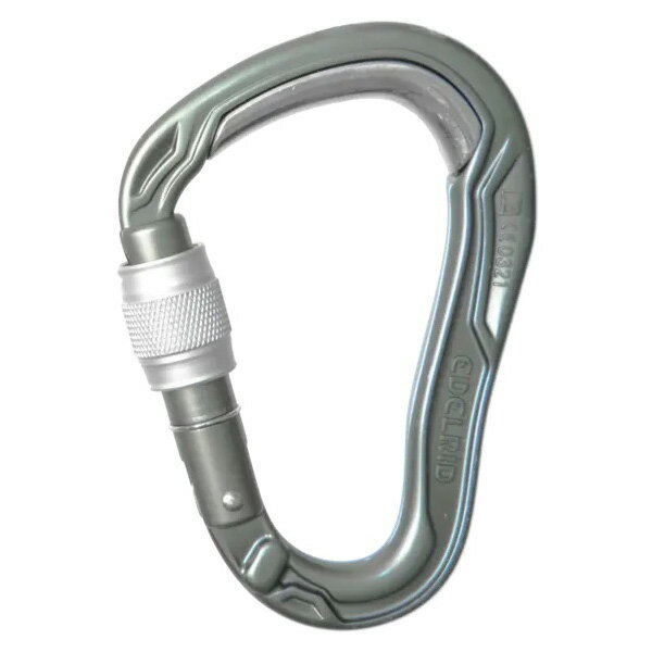 スクリューゲート仕様。摩耗を防ぐステンレス補強プレート付き。強度／25-9-9（KN）重さ／82gタテ径／110mmタテ径／89mmゲート開口幅／24mmカラー／グレー規格：EN 12275、EN 362 SKU: er-er73812 &...