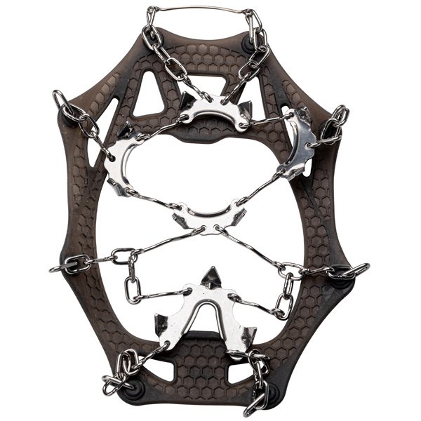 ※北海道・沖縄へは発送できません、ご注文はキャンセルになります。 冬季登山や雪渓歩きに最適な軽量ギアです。ソールの柔らかいスニーカータイプにも装着可能で、初めての雪上歩行でも安心。ハニカム構造のTPUバンドは肉抜きによる軽量化と伸縮性を両立...