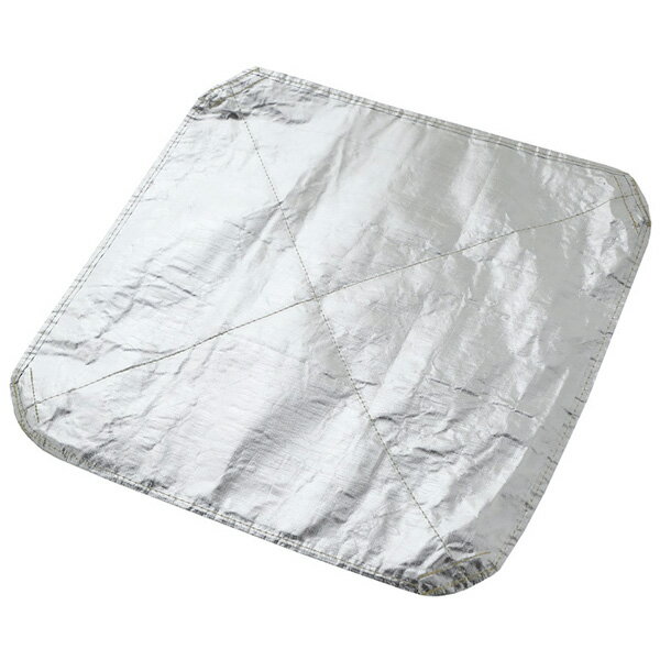 ポップアップピット本体の下部に取り付けることができるヒートシールド。本体に付属していますが、燃焼し続けると熱で劣化するので、その際の取り換え用です。サイズ：60×60cm重量：220g材質：グラスファイバーアルミコーティング ポップアップピ...