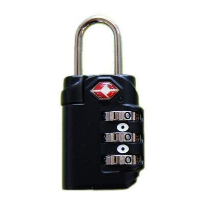 アメリカ旅行に便利なTSAダイヤルロックです。アメリカ旅行以外にももちろんお使いいただけます。キャリーバックやボストンバックに付けて盗難回避を。サイズ：63×25×15mm、重さ：66g、材質：スチール、亜鉛 アメリカ旅行に安心のTSAダイ...