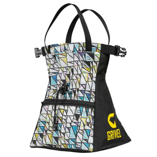 ※北海道・沖縄へは発送できません、ご注文はキャンセルになります。 大型のチョークバッグ。内側は巾着しぼりで外側はロールトップの二重開閉タイプ。ブラシホルダー付き。素材／ナイロンサイズ／入口径φ15、高さ26、底19×16cm重量／185g ...