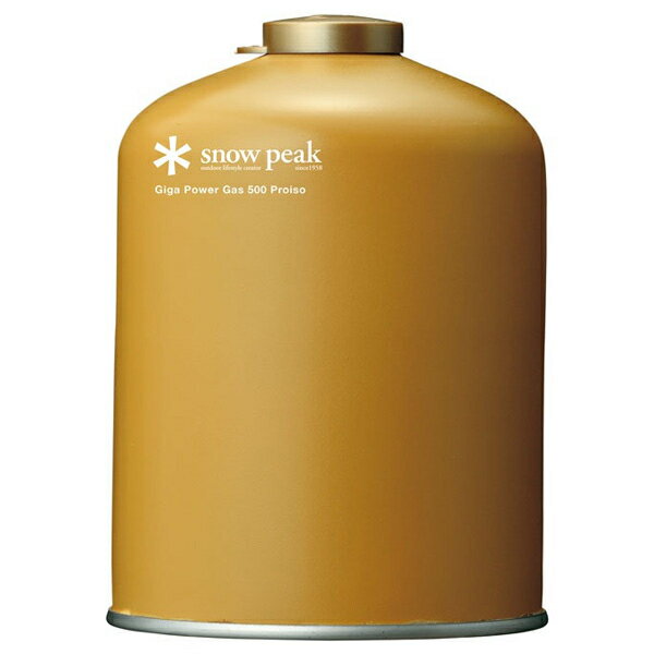 ※北海道・沖縄へは発送できません、ご注文はキャンセルになります。 スノーピークのギガパワーシリーズの燃焼器具の性能を最大限に引き出すガス燃料です。ゴールドカラーベースのプロイソシリーズとシルバーカラーベースのイソシリーズの2種類のブレンドガ...