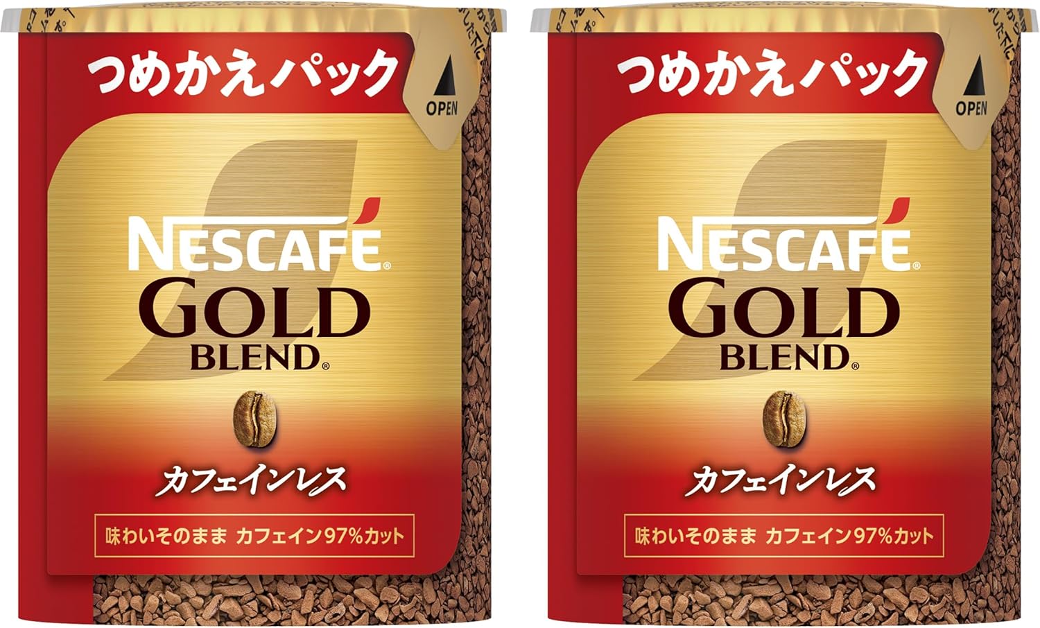 商品の初期不良を含め、不具合についてのお問い合わせはメーカーにお願い致します。・・・ 「ネスカフェ ゴールドブレンド カフェインレス」は、微粉砕した焙煎コーヒー豆の粒を包み込むことで、淹れたての上質な香りとマイルドな味わいを実現した「レギュ...