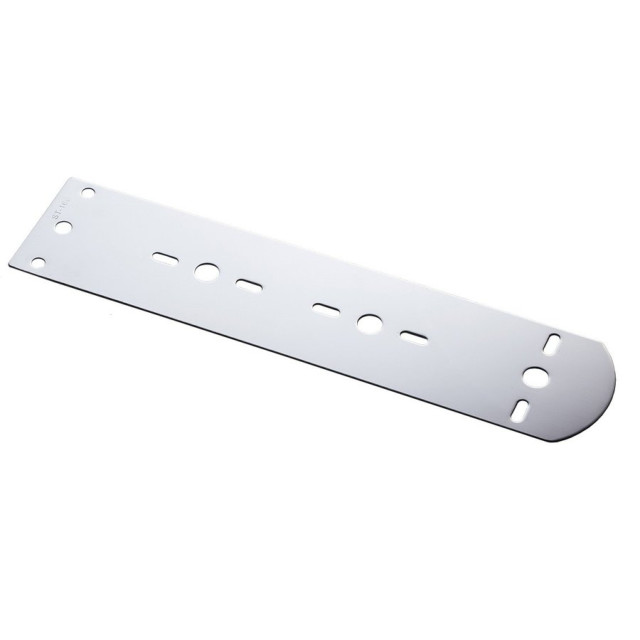 【商品詳細】 マーカーステー 幅広 ストレート 3個付 ステンレス(2mm厚) [ST-169] 【各種仕様】 ■品番：ST-169 ■入数：1個 ■材質：ステンレス (厚さ2mm) ■幅：幅広タイプ ■形状：ストレート3個付 ■サイズ：ヨ...