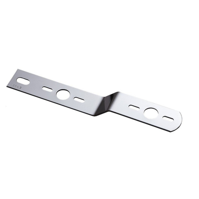 【商品詳細】 マーカーステー ストレート 段付 2個付 ステンレス(2mm厚) [ST-351] 【各種仕様】 ■品番：ST-351 ■入数：1個 ■材質：ステンレス (厚さ2mm) ■幅：幅細タイプ ■形状：段付ストレート2個付 ■サイズ...