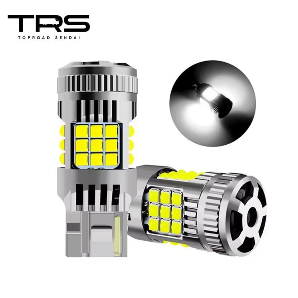 【商品名】 TRS 超爆光 T20 シングル LEDバルブ 12V ホワイト 2個入 放熱ファン バックランプ 310223 【商品説明】 ・純正バルブと交換するだけで簡単に取付!! ・省エネ設計、従来の電球に比べて省電力!! ・強力に発光...