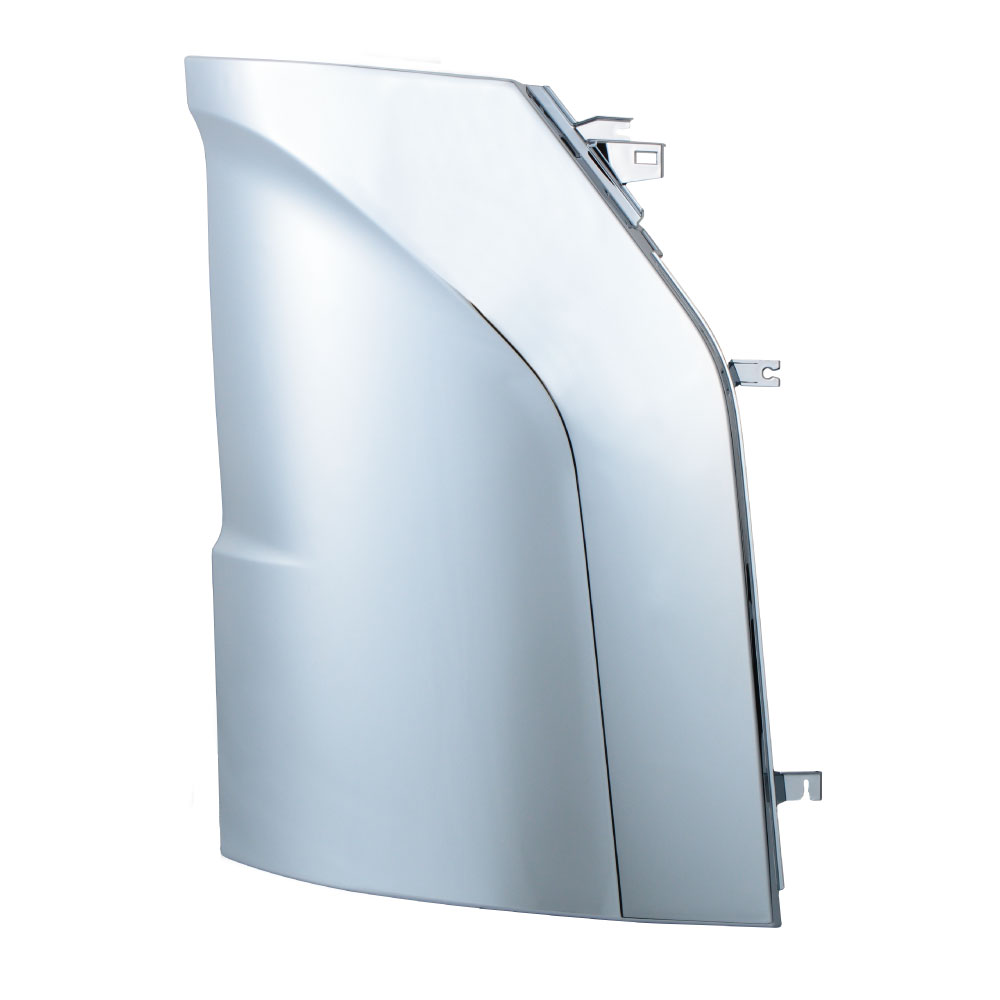 【商品コード：571478】JET INOUE/ジェットイノウエ製品になります。在庫/納期につきましてはお気軽にお問い合わせ下さい。’17プロフィア用メッキコーナーパネルの登場。コーナーパネルアッパーLH用(商品コード：571488)にはミ...