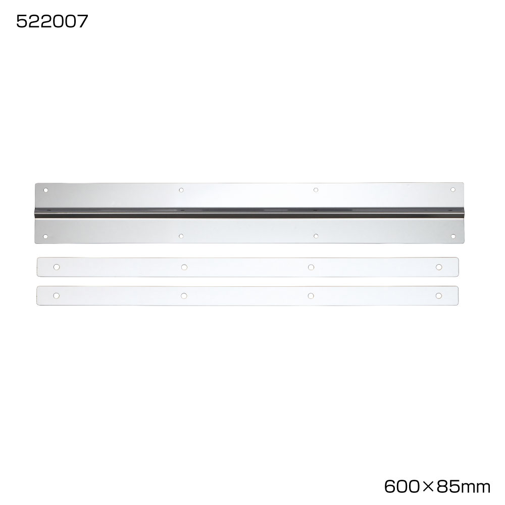 【商品コード：522007】JET INOUE/ジェットイノウエ製品になります。在庫/納期につきましてはお気軽にお問い合わせ下さい。定番商品の泥除け用ステンレス鏡面板にスリムタイプがラインナップ。走行時における泥除けのバタ付きを抑えつつ鮮や...