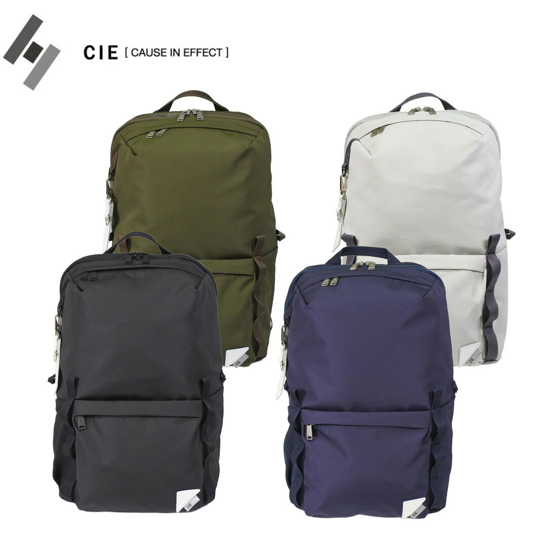 CIEと豊岡鞄の最強タッグがおくる高撥水機能リュックcause in effect(原因と結果)の頭文字をとって名付けられたバッグブランド、CIE(シー)。商品を手にして頂いた結果に至るまでの経緯を追求、「原因」を考察し、新たなる「結果」に...