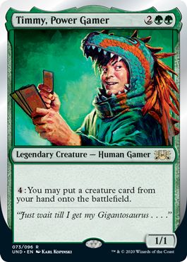 商品説明 ふりがな 言語 英語 収録パック Unsanctioned(UND) 型番 UND-73 レアリティ レア カード種別 マナコスト (緑)(緑) タイプ 伝説の テキスト (4)：あなたの手札にあるクリーチャー・カード1枚を戦場に...