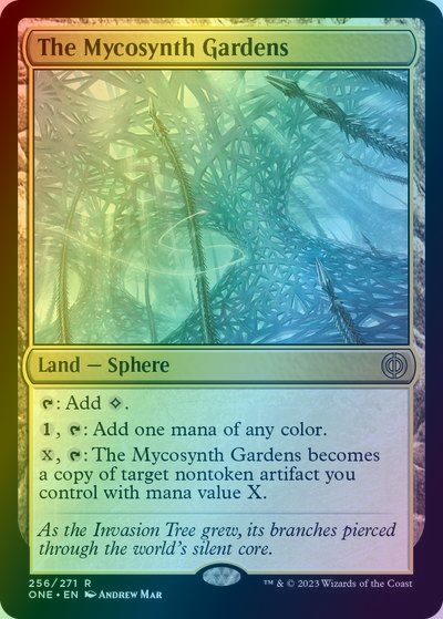 商品説明 ふりがな 言語 英語 収録パック ファイレクシア：完全なる統一(ONE) 型番 ONE-256 レアリティ レア カード種別 マナコスト タイプ テキスト (T)：(◇)を加える。 (1),(T)：好きな色1色のマナ1点を加える。...