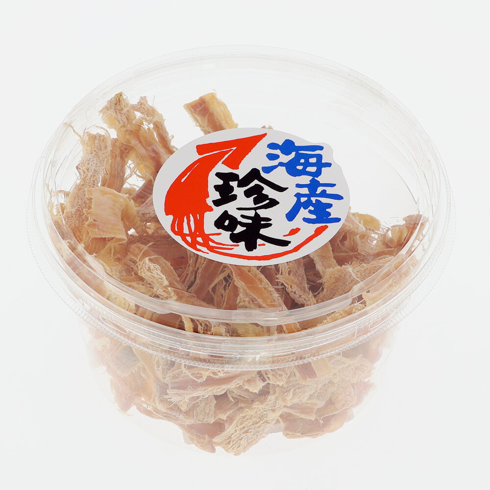 おつまみに最適です。 食べ歩きに便利な丸容器に入ったあたりめをどうぞ！ ●原材料 いか（ペルー産）、（一部にいかを含む) ●賞味期限 約30日 ●加工者 堅田漁業協同組合（和歌山県白浜町） ●栄養成分表示(100g当たり)※推定値 熱量：2...