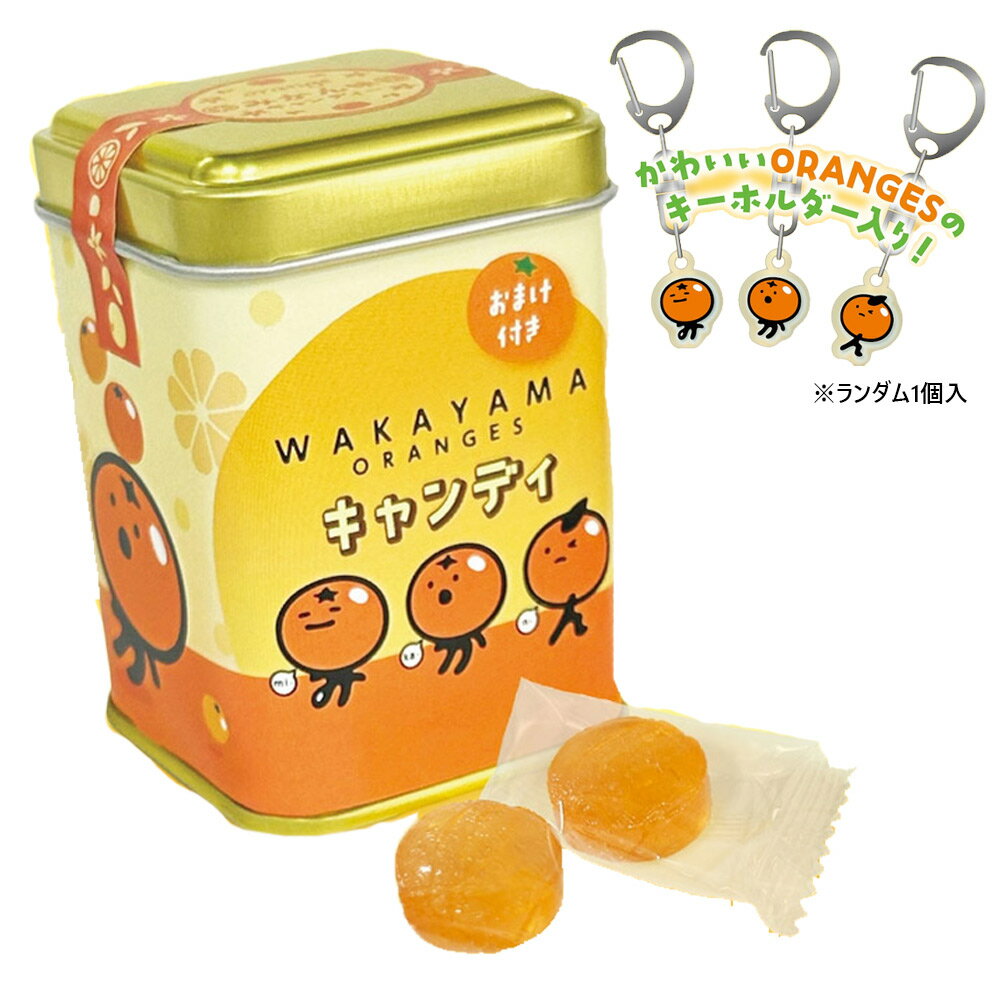 和歌山の名物みかんをモチーフにしたキャラクターが可愛い一品。 さらに、おまけ付きでちょっとした楽しみもプラス！ みかんのキャラクターのキーホルダー付きです。 ※3種類の中からランダム1個入 [商品名] WAKAYAMA oranges おま...