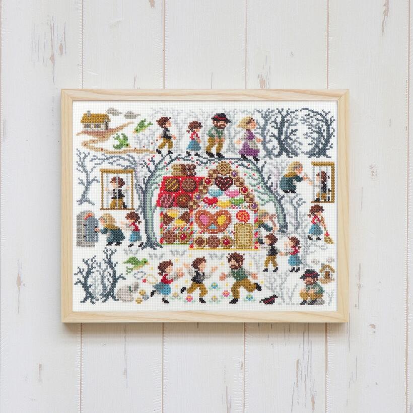 新発売！5月下旬～6月上旬予定 ●キット内容：25番刺繍糸(綿)、ししゅう布(綿)、クロスステッチ針、カラー図案付説明書 ●難易度：A(上級者向) ●製作時間の目安：30時間以上 ●デザイン：Nitka ●出来上がり(額内径)サイズ:約23...