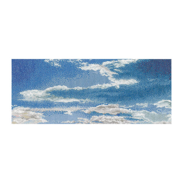 【はじめにご覧ください】→輸入(取り寄せ)刺繍キットの納期について○サイズ：35×14.5cm○キット内容：18カウント(1cm約7目)綿アイーダ刺繍布(白)、刺しゅう糸、針、図案。(本商品に日本語説明はございません。)○ステッチ：1本取り...