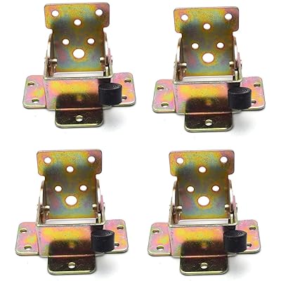 折れ脚金具 折りたたみ テーブル用脚 おしゃれな家へ DIY (4枚セット) (A)ブランド色Aモデル商品説明【商品概要】パッケージ商品数：4枚セット　折れ脚金具テーブルの天板と脚をつなげる金具です。 オリジナルのテーブルの作成に。レバー部...