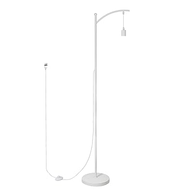 植物育成向けフロアスタンド，四段階調節高さ，ソケット口金サイズE26，フットスイッチ，ホワイトブランド色ホワイトモデルSKY-LDD11商品説明【商品概要】【家庭用照明適用】LED電球対応，E 26口金ソケットはセラミックで作られ、高温に耐...