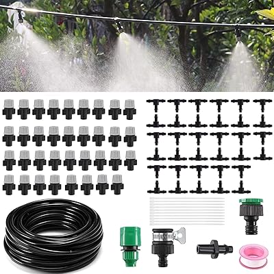 30M 自動散水セット、噴霧ノズル、DIY灌漑システム、調整可能なドリッパー 散水用具 散水灌漑 散水ホース ガーデン 花 植物 盆栽用 家庭園芸 (30M)ブランド色モデルMod-30kits商品説明【商品概要】調整可能な散水システム：水...