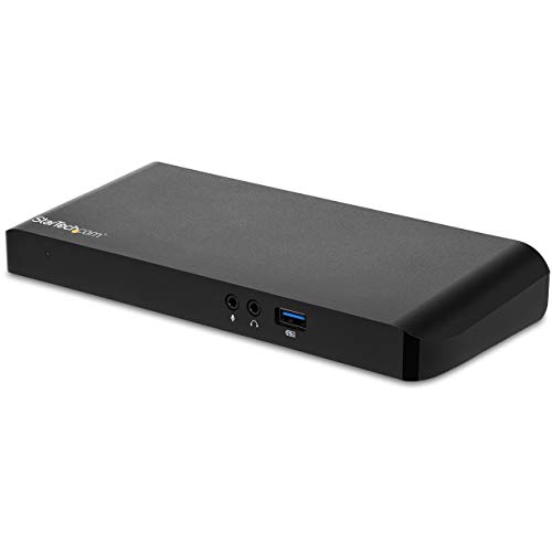 StarTech.com USB Type-Cドック Windows対応 デュアルモニタ USB-C - HDMI/DisplayPort 60W Power Delivery MST30C2DPPD・ディスプレイドライバの設定不要。箱から...