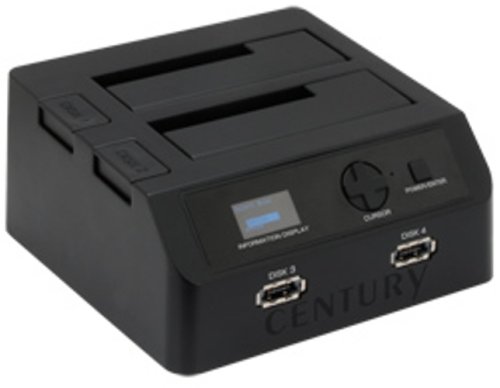 センチュリー 裸族の双子 CRF25/35PRO・接続形態:外付 / インターフェース:USB2.0/SerialATA / 対応ドライブ:HDD / 搭載ドライブ:2.5/3.5インチSerialATA / 搭載可能数:2ブランド: セン...