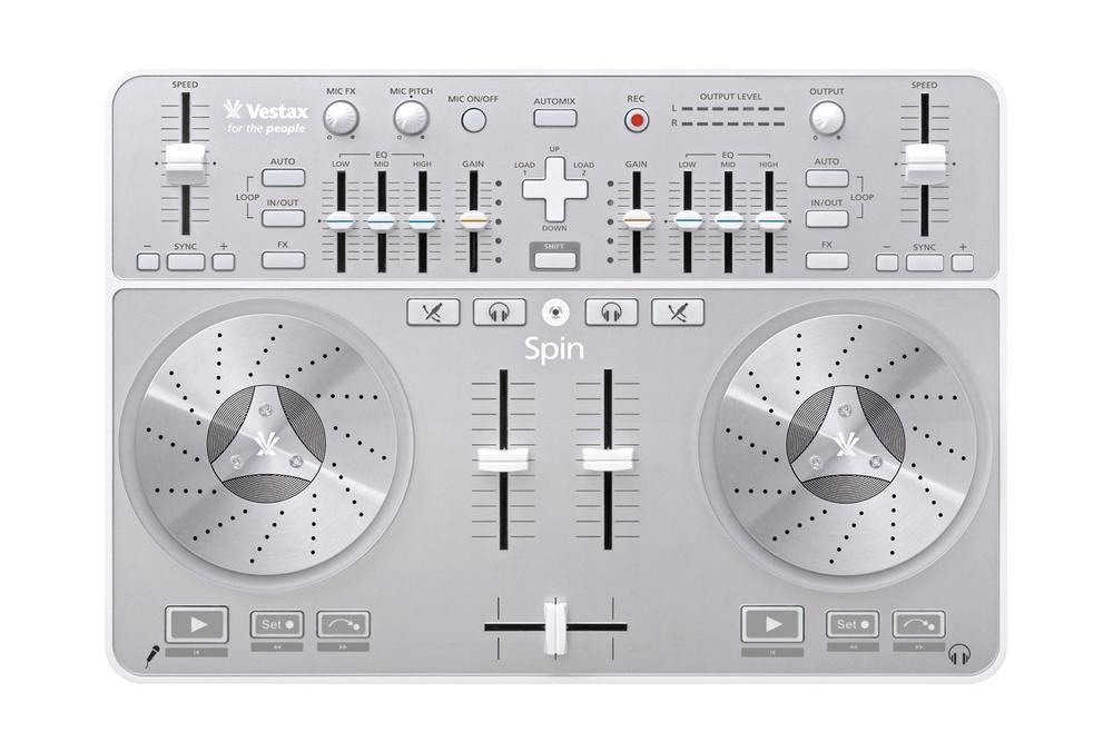 Vestax ベスタクス Mac専用 オーディオインターフェイス内蔵 algoriddim djay対応 DJコントローラー スピン SPIN・MIDIコントローラ・バンドル：無ブランド: Vestaxメーカー: Vestax型番: SPI...