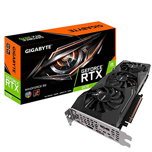GIGABYTE GV-N2070WF3-8GC [RTX2070GDDR6 8GB] GEFORCE RTX 2070搭載 グラフィックボード・G.P.U. GeForce RTX 2070・接続バス PCI Express 3.0×16...