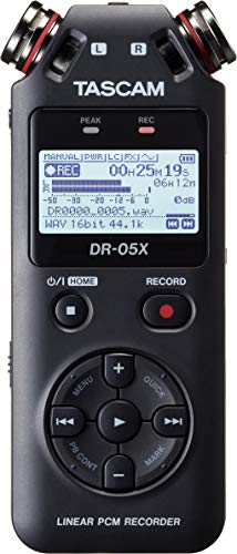 TASCAM(タスカム) DR-05X USB オーディオインターフェース搭載 ステレオ リニアPCMレコーダー ハンディレコーダー USBマイク Youtube ASMR 24/96ハイレゾ・1ブランド: TASCAMメーカー: TASC...