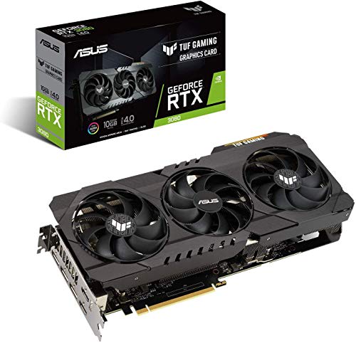 ASUS NVIDIA GeForce RTX 3080 搭載 トリプルファンモデル 10G TUF-RTX3080-O10G-GAMING・グラフィックスコア ： NVIDIA GeForce RTX 3080 / バスインターフェース ...