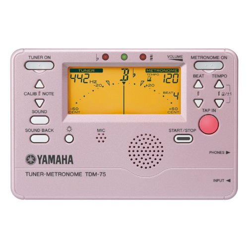 YAMAHA ヤマハ チューナーメトロノーム プラチナピンク TDM-75PP・寸法:幅 111mm 高さ 4mm 奥行き 18mm・重量 106g(電池含む)ブランド: ヤマハ(YAMAHA)メーカー: ヤマハ(YAMAHA)型番: TD...
