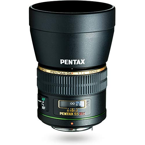 ペンタックス smc PENTAX-DA★55mmF1.4ED SDM 中望遠単焦点レンズ 妥協なき高性能を追求した大口径スターレンズ, エアロブライトコーティングを採用しヌケが良くフレアの少ないを実現, 静音でスムーズなSDM搭載 安心の...