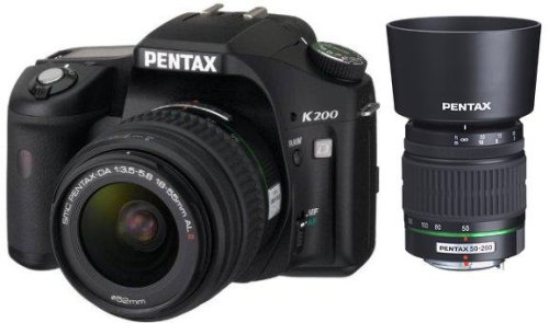 PENTAX デジタル一眼レフカメラ K200D ダブルズームキットブランド: ペンタックスメーカー: リコー型番: 19559JAN: 4961333139903・中古品のため使用に影響ない程度の使用感・経年劣化（傷、汚れなど）がある場合...