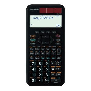 SHARP スタンダード関数電卓 ピタゴラス 384関数 ブラック系 EL-509J-BX・充実機能に楽しさプラス。好みで選べる3色カラー・表示部:96*32ドット(16桁4行)・定数メモリー:9・関数:384関数・機能ブランド: シャープ...