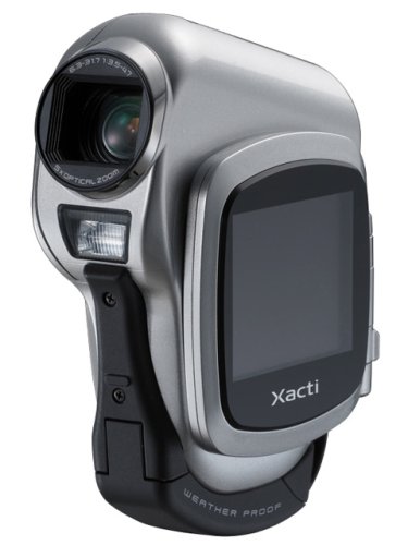 SANYO デジタルムービーカメラ Xacti DMX-CA6 シルバー (生活防水)ブランド: Sanyoメーカー: 三洋電機型番: DMX-CA6(S)JAN: 4973934428034・中古品のため使用に影響ない程度の使用感・経年劣...