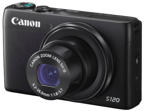 Canon デジタルカメラ PowerShot S120(シルバー) F値1.8 広角24mm 光学5倍ズーム PSS120(SL)・メーカー型番:PSS120(BK)ブランド: キヤノンメーカー: キヤノン型番: PSS120(SL)JA...