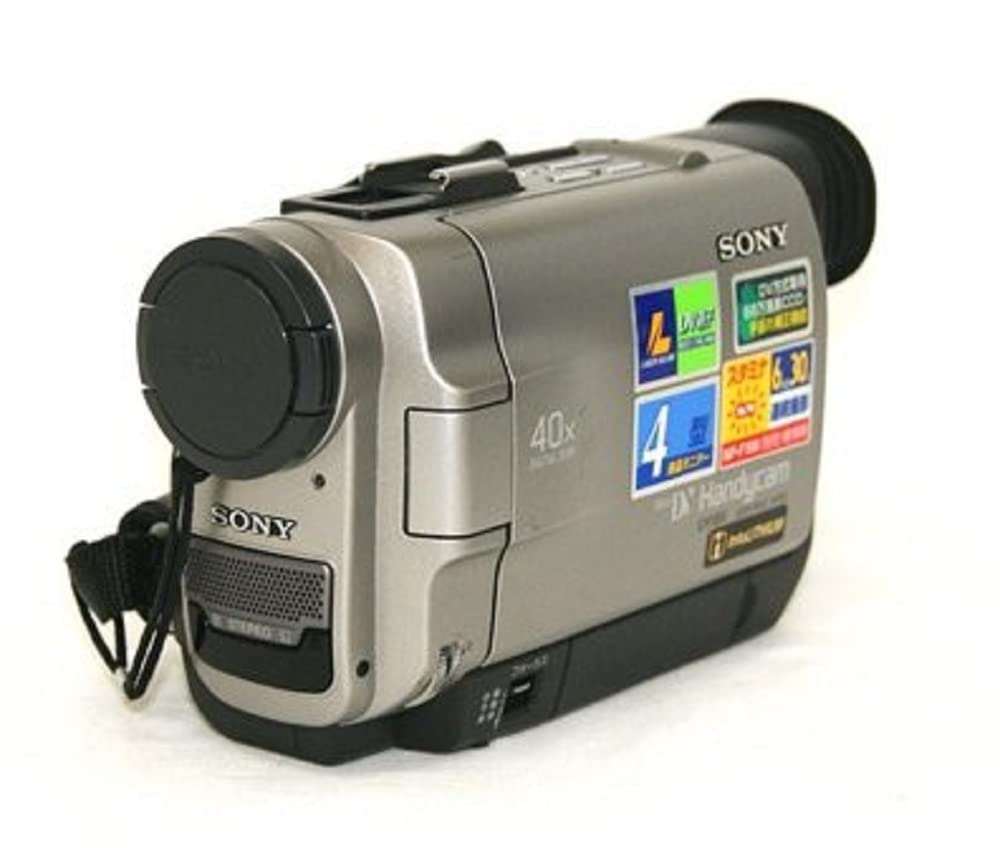 SONY　ソニー　DCR-TRV7　デジタルビデオカメラレコーダー　ハンディカム　ミニDV・スタミナ連続撮影6時間30分・フレキシブル4型液晶モニター搭載・赤外線伝送を可能にした“LASER AVLINK”・8万画素CCDおよび高画質手振れ...