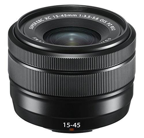 Fujifilm Fujinon XC15-45mmF3.5-5.6 OIS PZ レンズ - ブラック。・23~69mm相当。・Xマウント用の初の電動ズームレンズ。・最小動作距離はわずか5cmで、クリアなクローズアップ撮影に最適です。・約...