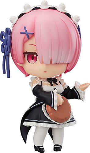 ねんどろいど Re:ゼロから始める異世界生活 ラム ノンスケール ABS&PVC製 塗装済み可動フィギュア・(C)長月達平・株式会社KADOKAWA刊/Re:ゼロから始める異世界生活製作委員会・全高:約100mm・掲載の写真は実際の商品とは...