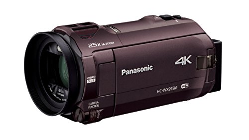 パナソニック 4K ビデオカメラ VX985M 64GB あとから補正 ホワイト HC-VX985M-W・高画質4K対応。さらに、進化した「あとから補正」でとっておきの感動シーンが手に入る。・しっかり持てて手ブレしにくい小型・軽量設計。・被...