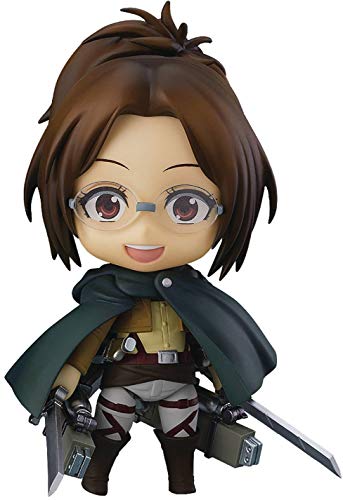 ねんどろいど 進撃の巨人 ハンジ・ゾエ ノンスケール ABS&PVC製 塗装済み可動フィギュア・(C)諫山創・講談社/「進撃の巨人」製作委員会 (R)KODANSHA・全高:約100mm・※「ねんどろいど リヴァイ」(別売)にお使い頂けるハ...