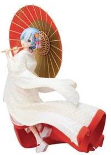 Re：ゼロから始める異世界生活 レム -白無垢- 1/7 完成品フィギュア・完成品フィギュア・【スケール】1/7・【サイズ】全高：約240mm(頭頂)、約280mm(傘含む)・【素材】PVC、ABS、鉄ブランド: Furyuメーカー: FU...