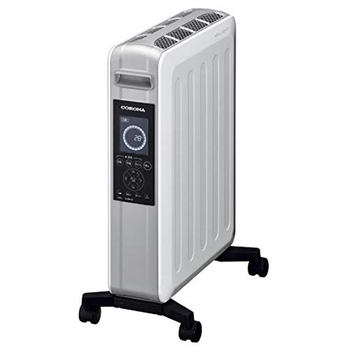 DHS-1219-SW(ホワイトシルバー) ノイルヒート オイルレスヒーター 1200Wブランド: コロナ(Corona)JAN: 4906128283430・中古品のため使用に影響ない程度の使用感・経年劣化（傷、汚れなど）がある場合がござ...